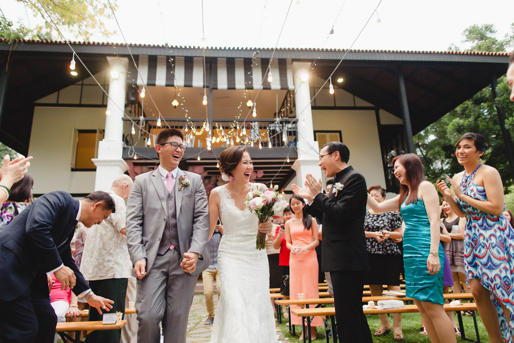 Burkhill Hall Botanical Gardens Outdoor Vintage Wedding